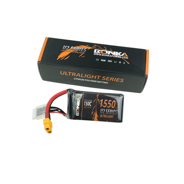 Bonka Lipo Akku1500mAh PSN 14,8V 120C/240C FPV XT60 - Lipo Modellbau ...